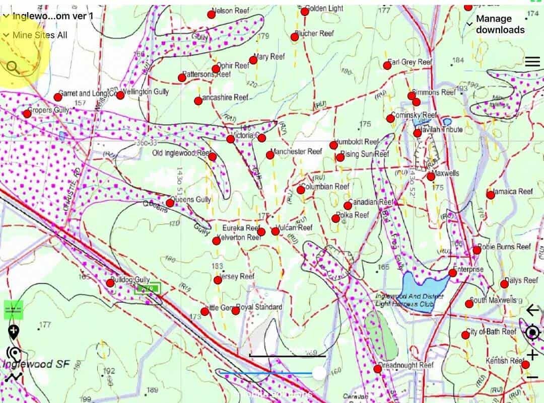 Gold Maps » THP Tryhard Prospecting