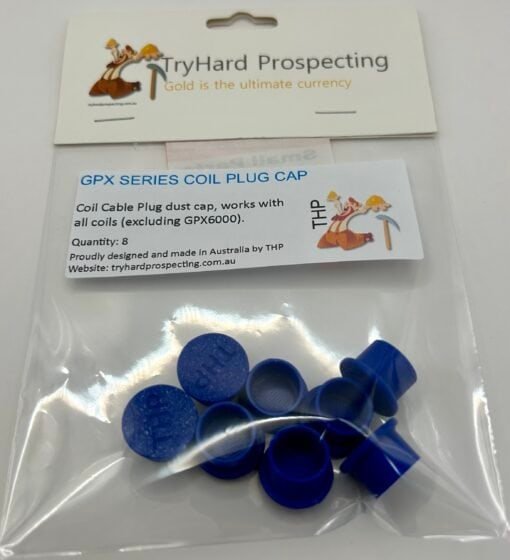 Minelab GPX Series Coil Plug Caps [Pack of 8] » THP Tryhard Prospecting